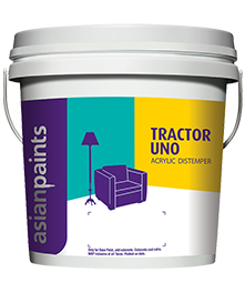 Asian Paints Nepal Tractor Uno Acrylic Distemper - Affordable Paint