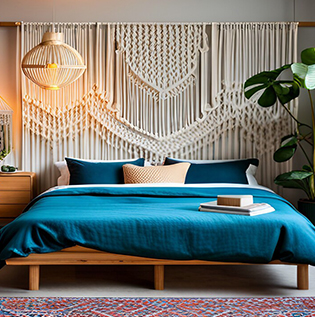 Guide to Design Bed Back Design for your Highlight Bedroom Wall – Asian ...