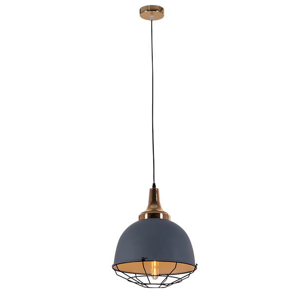 Conquest Grey Pendant Light-HL73-10001