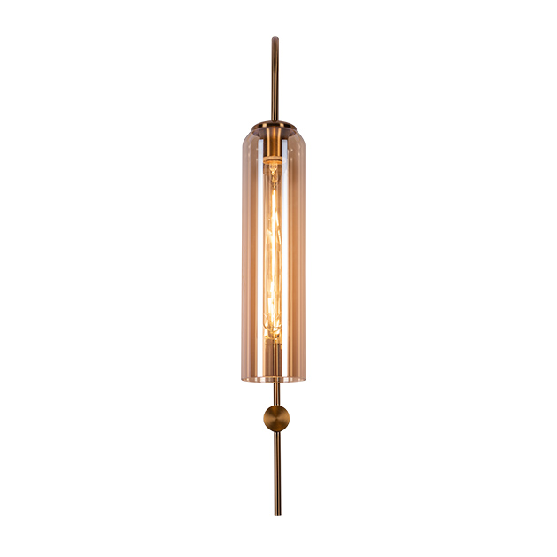 Wait For Me Cognac Wall Light-WL57-10001