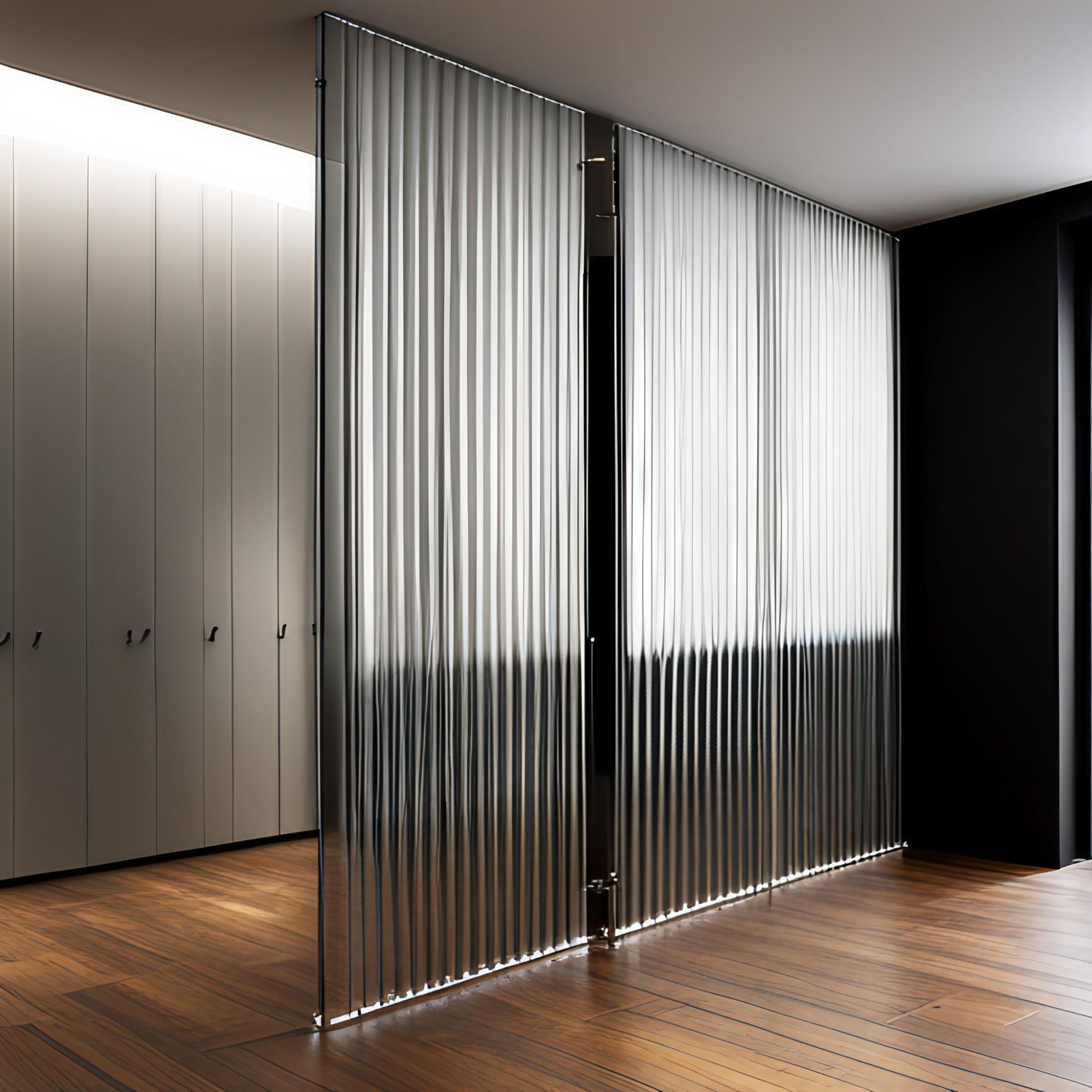 Guide to creatively using fluted glass in your interiors