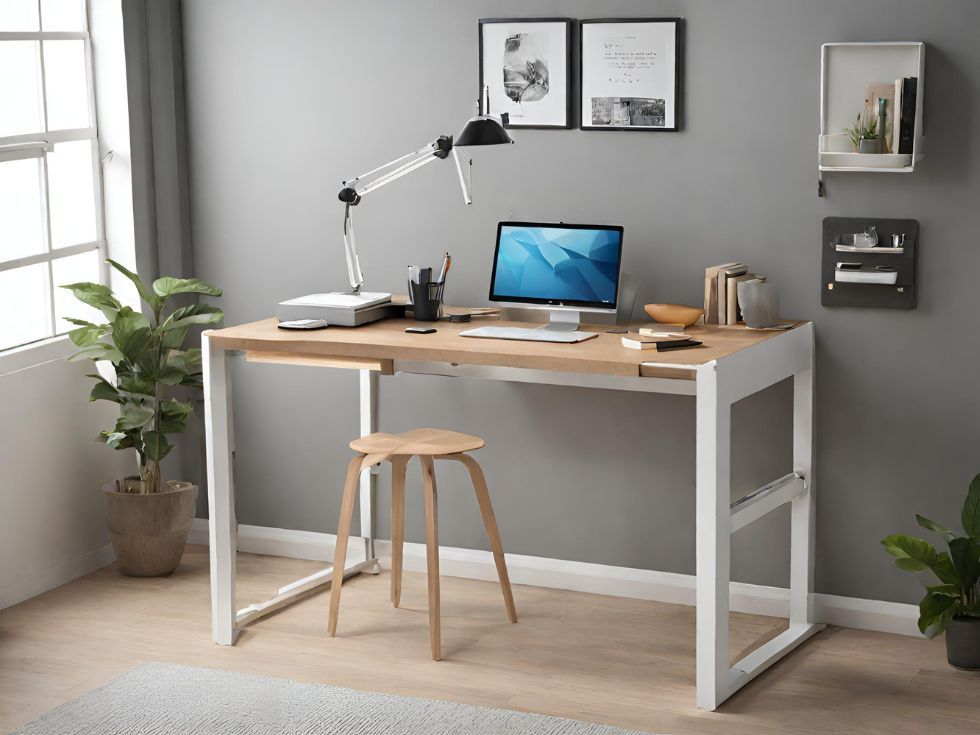 Space-saving foldable study table design ideas