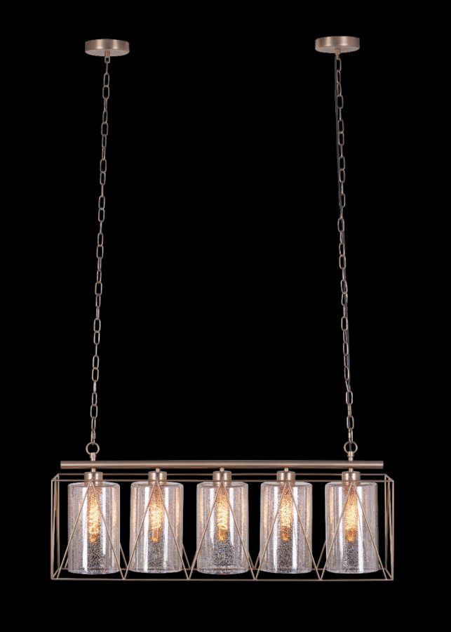 Broken Promises Gold Chandelier | Beautiful Homes