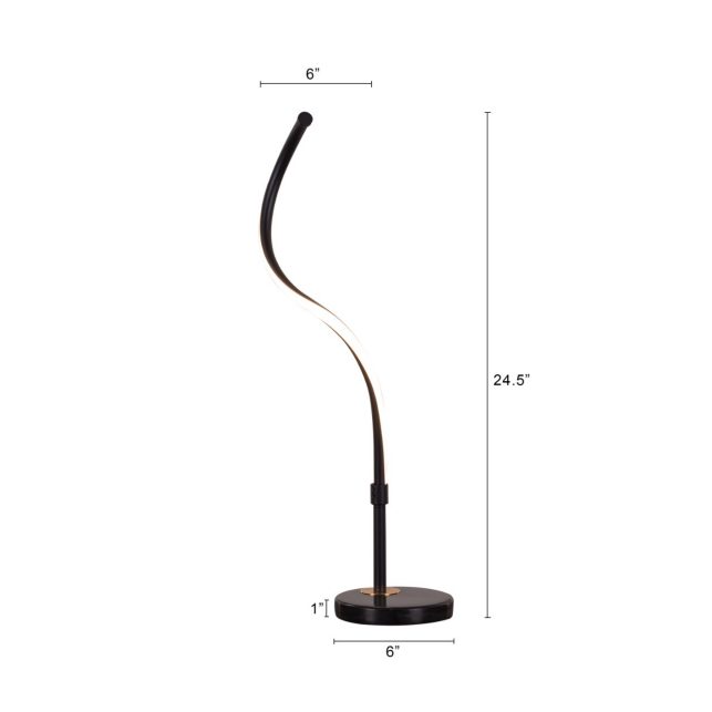 Cheat Sheet (Built-In LED Dimmable) Table Lamp | Beautiful Homes